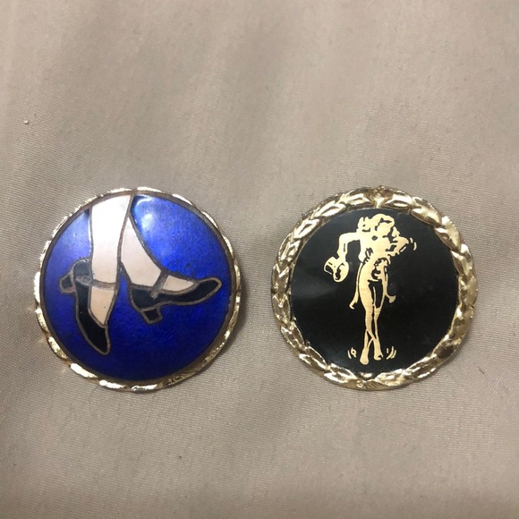 Accessories | Set Of 2 Dance Pins | Poshmark